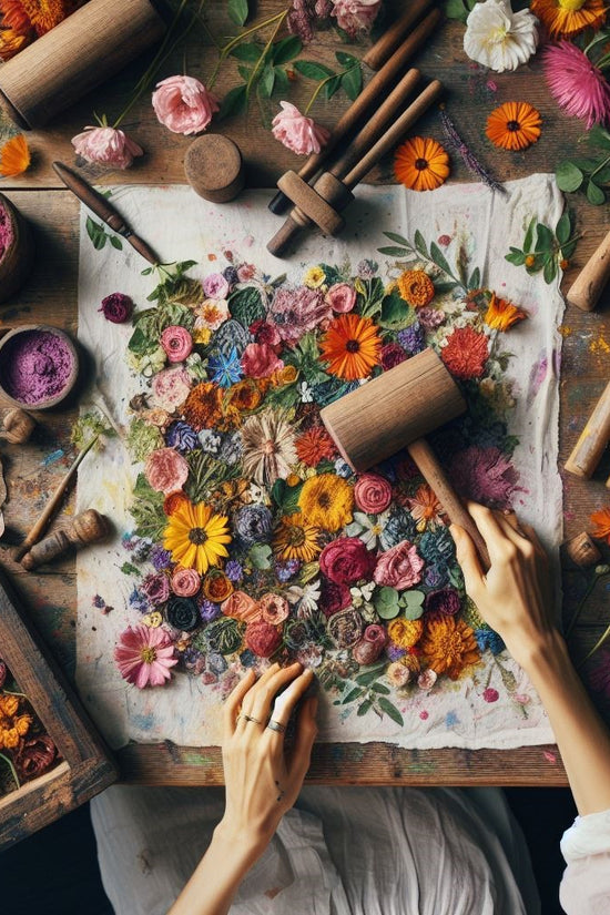 Flower Pressing Course | Flower Pressing Services | Floral Art ...
